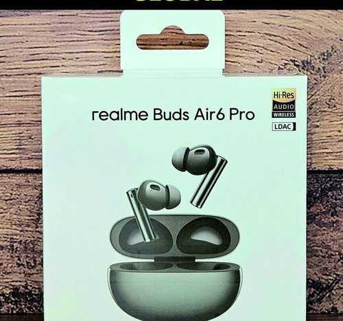 Беспроводные наушники Realme Buds Air 6 Pro, black