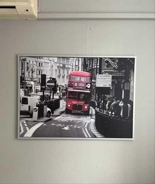 Картина IKEA с автобусом (Лондон)