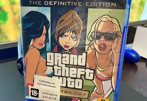 Grand Theft Auto: The Trilogy PS4 новая