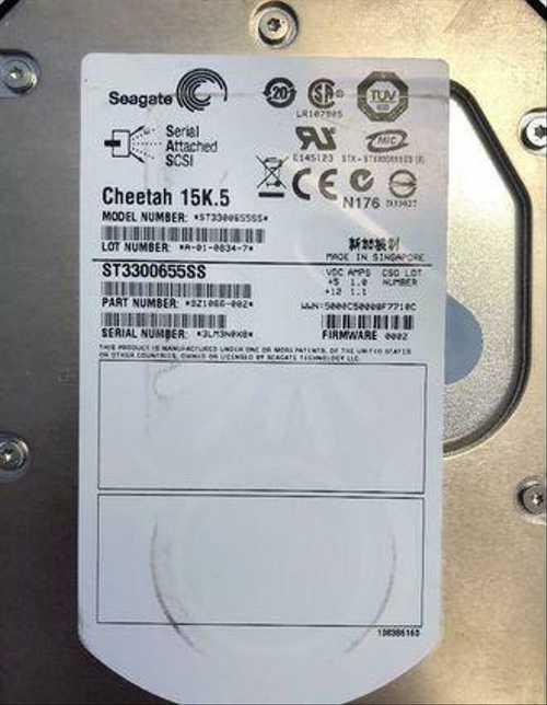 Жесткий диск Seagate ST3300655SS