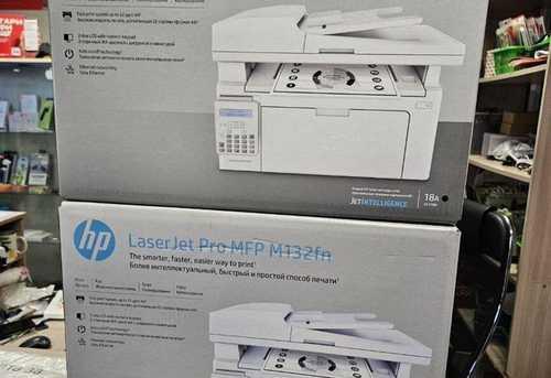 Мфу лазерный новый HP mfp M132fn, гарантия,кредит