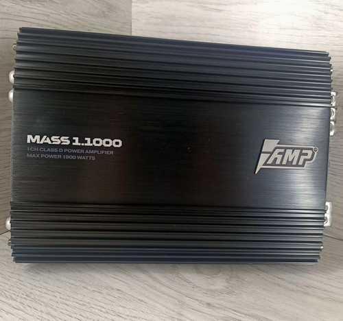 Усилитель автомобильный AMP mass 1.1000