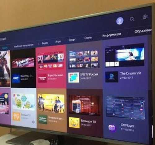 Телевизор Samsung 48 4K SMART Tv TizenOs WiFi