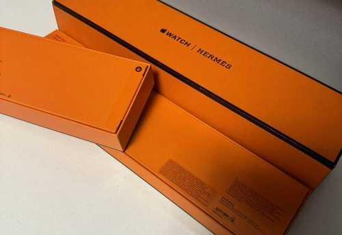 Часы apple watch s8 45mm hermes
