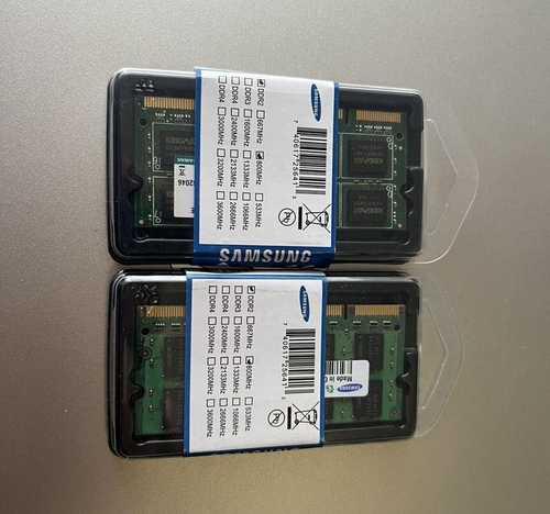 Samsung Ddr2 2*2Гб 6400S новые