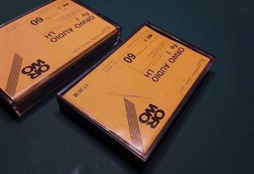 Аудиокассеты под запись, orwo audio 60, GDR 1988 г