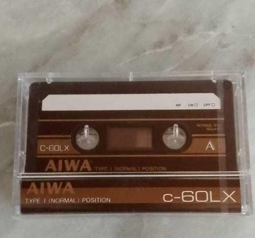 Аудиокассета AlWA c-60LX 1982г