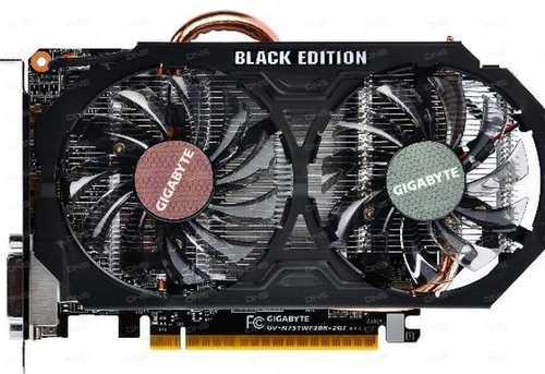Видеокарта PCI-E GigaByte GeForce GTX 750 Ti black