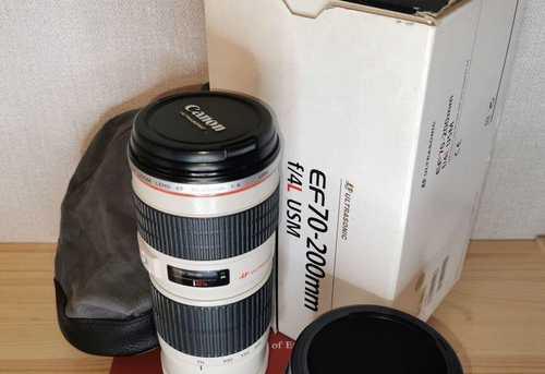Canon EF 70-200mm f4L USM Like new