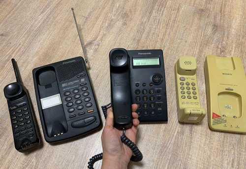 Телефоны проводные и радио Panasonic