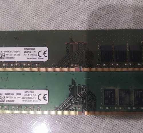 Оперативная память Kingston kvr26n19s8 8