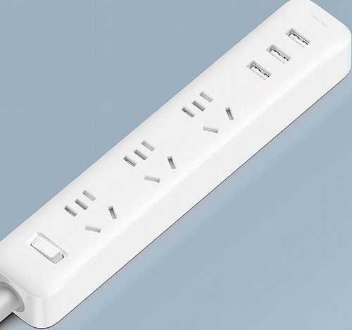Удлинитель Xiaomi Power Strip (3USB 2A) (CN)
