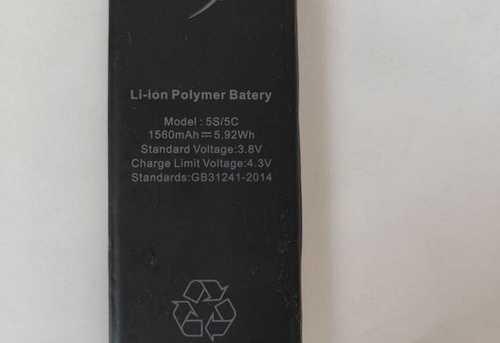 Аккумулятор для iPhone 5S/5C (1560 mAh)