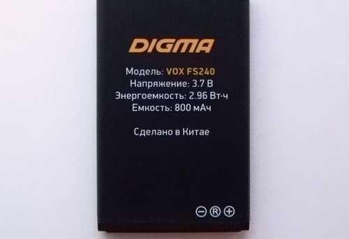 Аккумуляторная батарея для digma VOX FS240