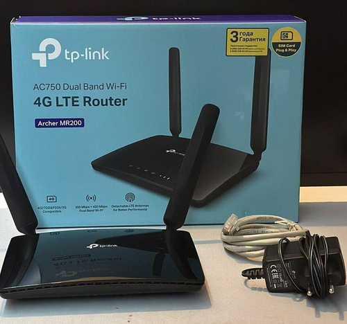 Wifi 4G/LTE роутер tp link archer mr200