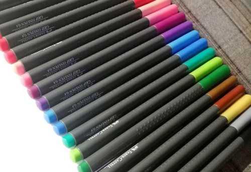 Линеры набор faber castell fine grip 0.4 19шт