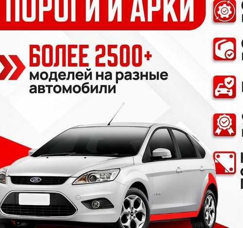 Арки кузовные Kia Rio 1 (DC)