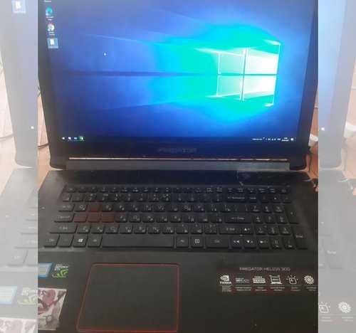 Ноутбук acer predator helios 300