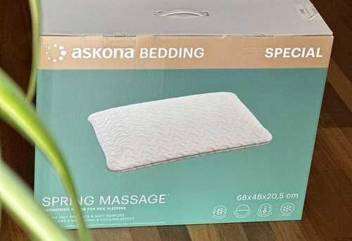Анатомическая подушка Spring Massage Askona