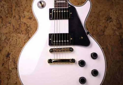 Burny RLC-60 Les Paul Custom Snow White