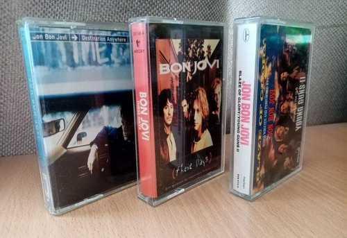 Аудиокассеты Bon Jovi фирменные и лицензия
