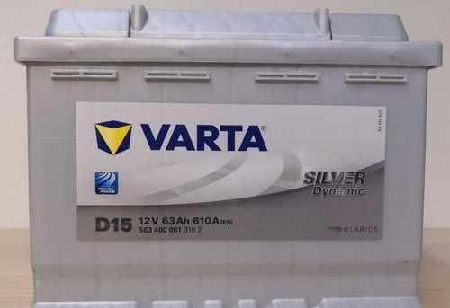 Аккумулятор для авто Varta Silver Dynamic D15