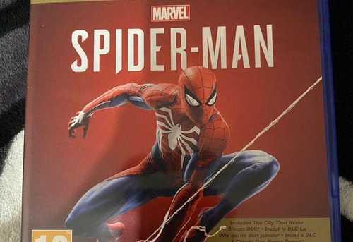 Spider man ps4 диск русская версия (Человек паук)