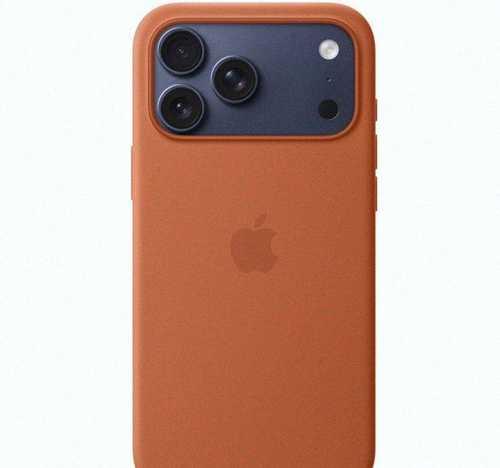 Чехол-накладка Apple Silicone Case Terra Cotta with MagSafe для смартфона Apple iPhone 17 Pro Max