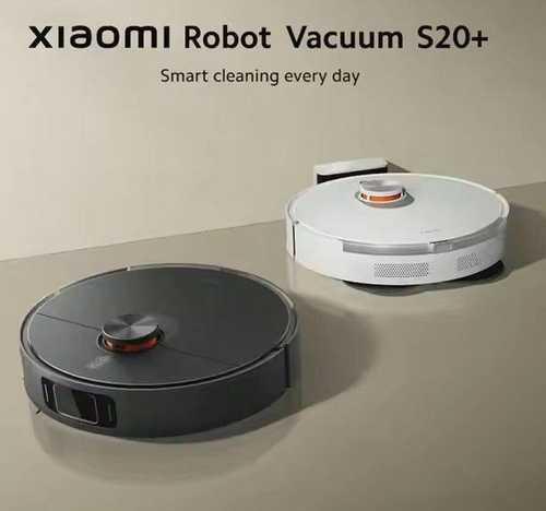 Робот пылесос Xiaomi Robot Vacuum S20 черный