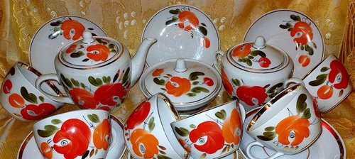 Чайный сервиз СССР Полонне