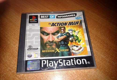 Action Man Mission Xtreme для PS1 (PAL) Лицензия