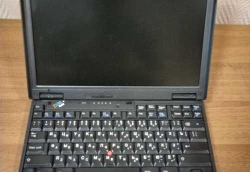 Ноутбук Ibm thinkpad 600