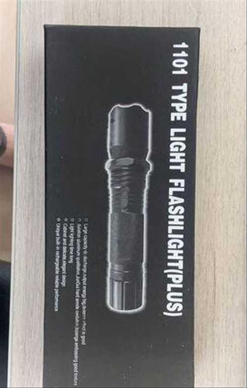 Фонарь шокер 1101 type light flashlight (plus)