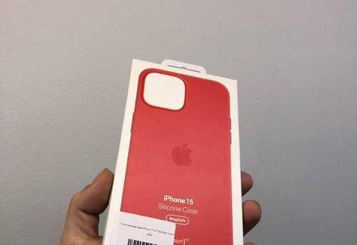 Чехол накладка для iPhone 15 6.1" Guava