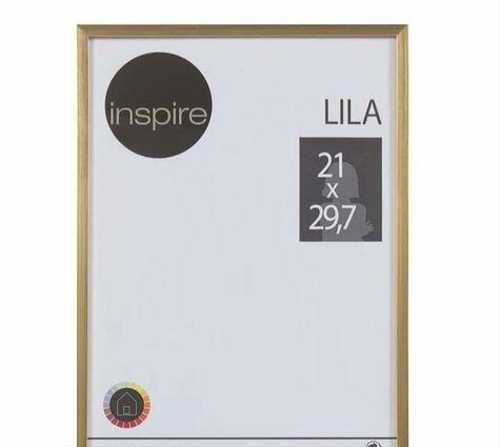 Рамка А4 Inspire «Lila», 21х29,7 см, цвет золото
