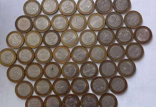 Юбилейные монеты биметалл 10руб