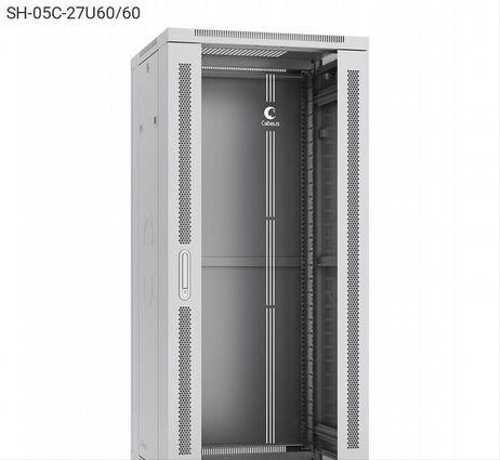 Напольный шкаф Cabeus SH-05C 27U ш600xг600мм Серый