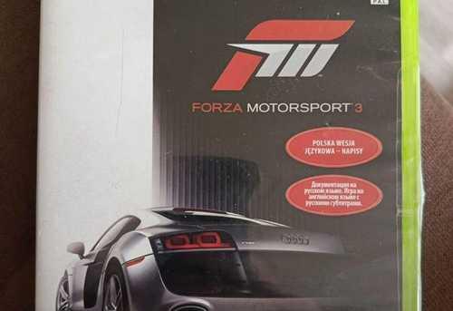 Forza motorsport 3 xbox 360