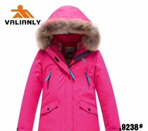 Зимняя куртка парка на девочку 134, 140 Valianly