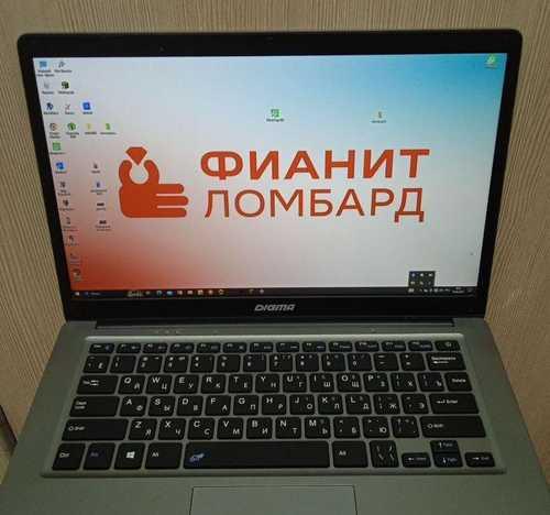 Нетбук Digma EVE 14 C414 Intel Celeron 4Gb