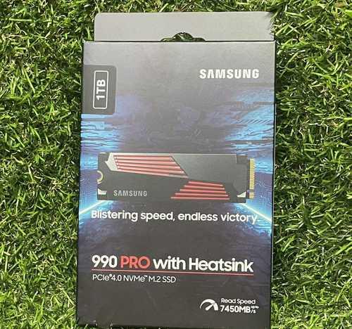 Накопитель SSD M.2 Samsung 990 PRO 1TB с Heatsink