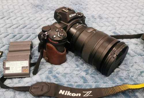 Nikon z6 + 24-79 2.8. Адаптер и 2 xqd по 64gb