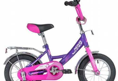 Велосипед детский Novatrack Vector 12" лиловый