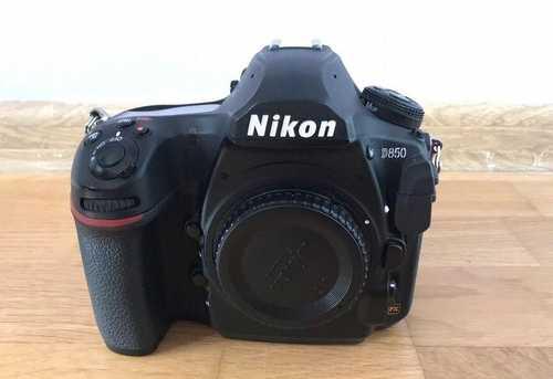 Nikon D850 body (пробег 44 тыс.кадров)