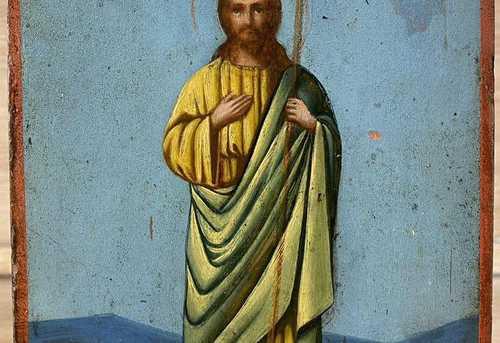 Старинная Икона "Иоанн Креститель" 19-20 век