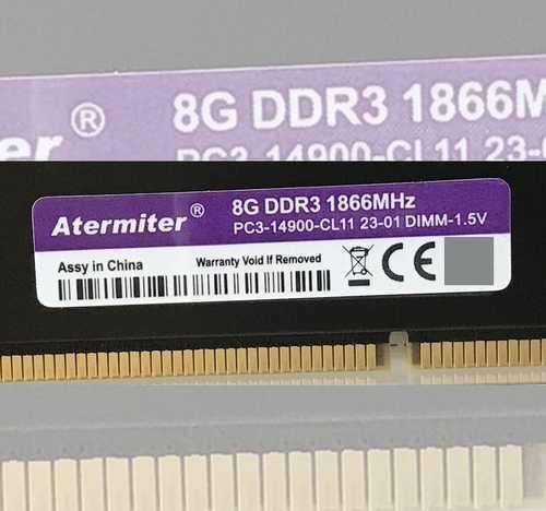 DDR3 16gb 1866mhz Геймерская память