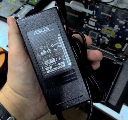 Блок питания для Asus U35JC с сетевым кабелем