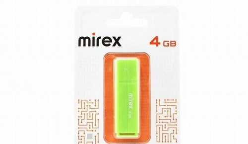USB флешка 4GB Mirex Line Green