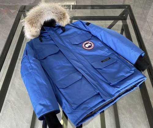 Canada Goose Expedition голубой 56 (XXL) пух -30