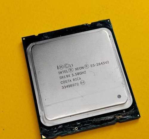 Intel Xeon E5 2643 V2